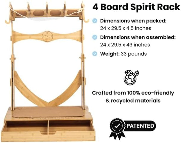 Living in Sunshine - The Spirit Rack- 3 and 4 Board Vertical Racks ...